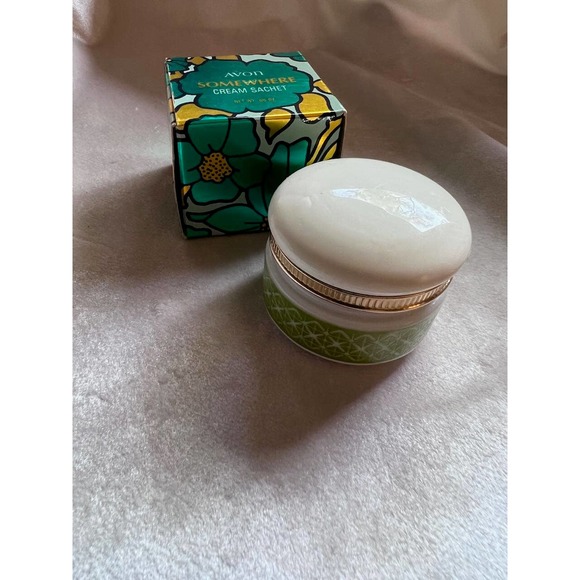 Avon | Bath & Body | Avon Somewhere Cream Sachet In Box Collectible ...